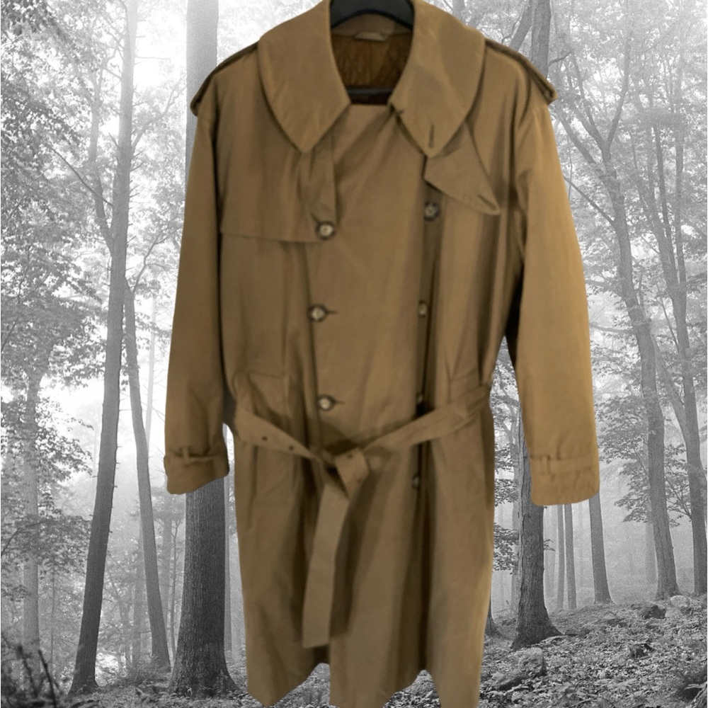 Giorgio Armani Cotton Trench, Raincoat, Overcoat. Vin… - Gem